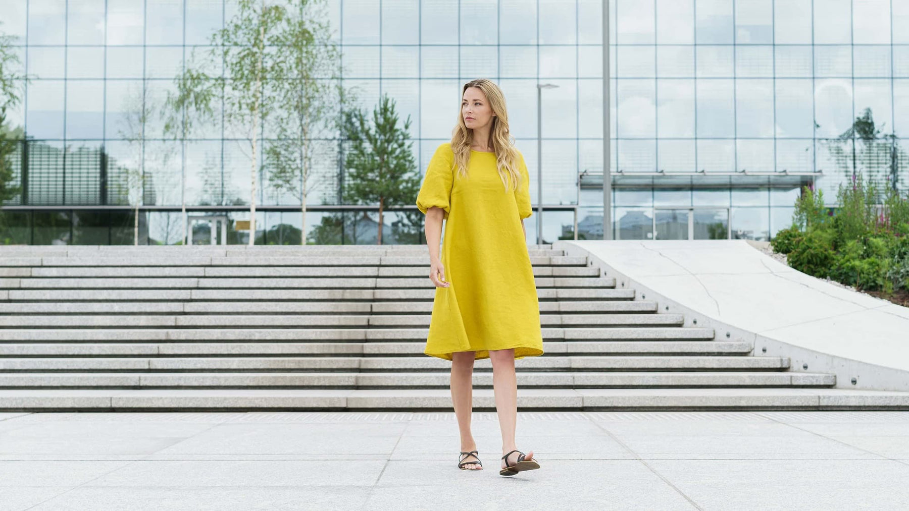 Linen dress you want to live in – BalticLinen