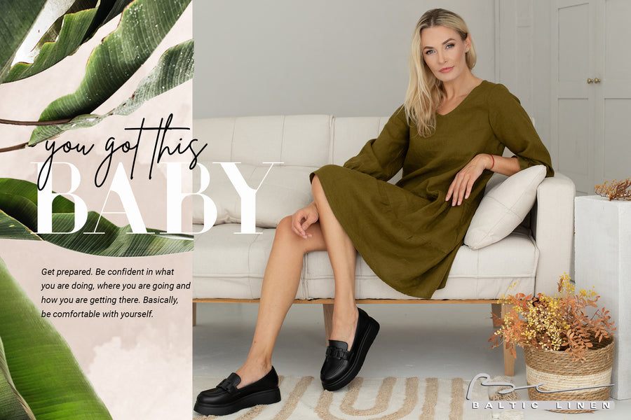 Linen dress you want to live in – BalticLinen